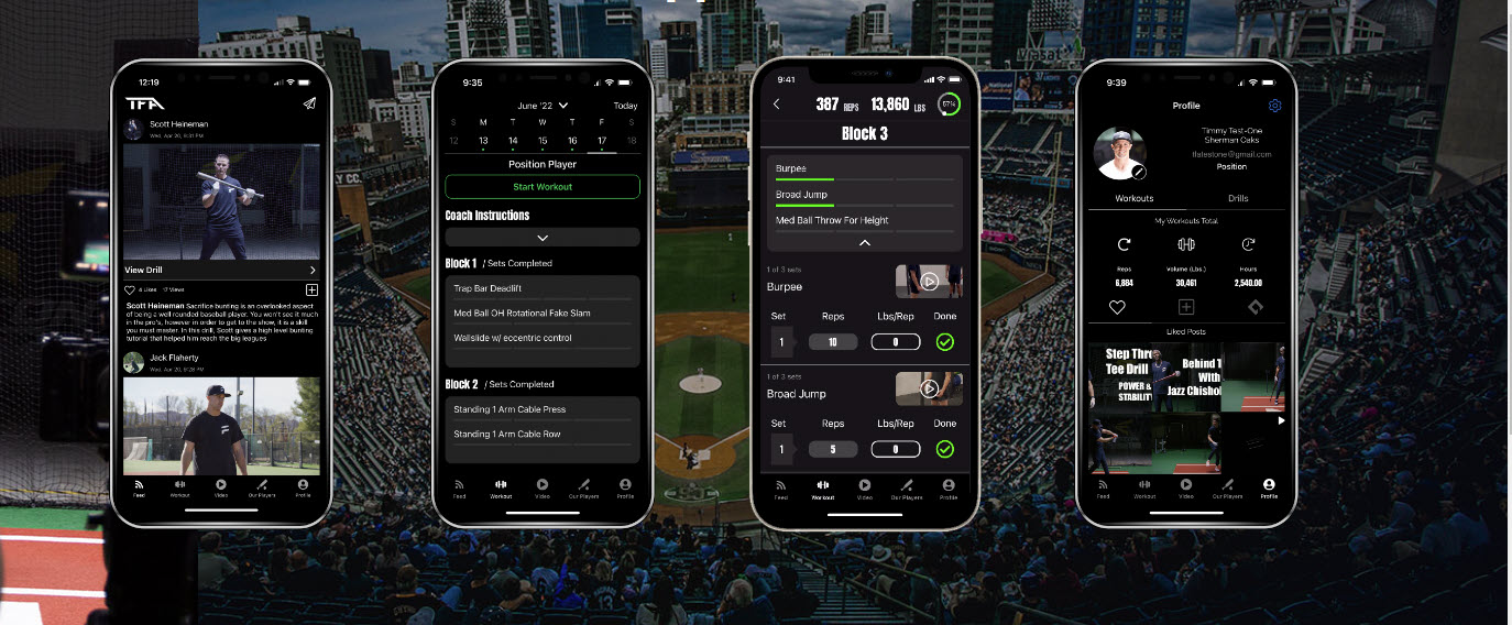 The Futures App - Elite Baseball Training and Resources - Greg Connors Swing Like a Pro